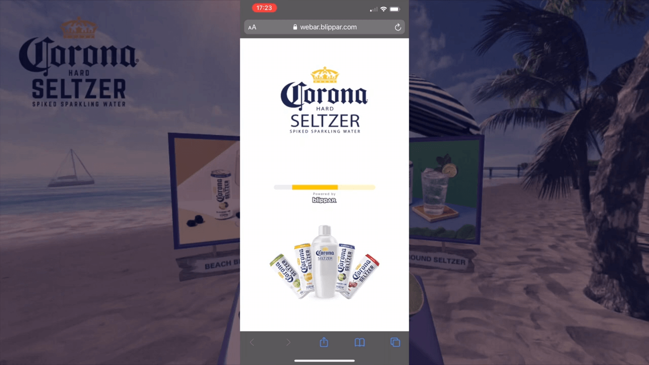 Blippar AR Experience Builds Brand Awareness For Corona Hard Seltzer ...