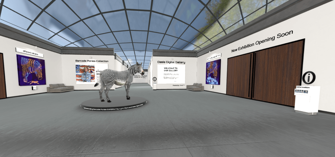 Explore Digital Art Through Galleries In Spatial And Liquid Avatar ...